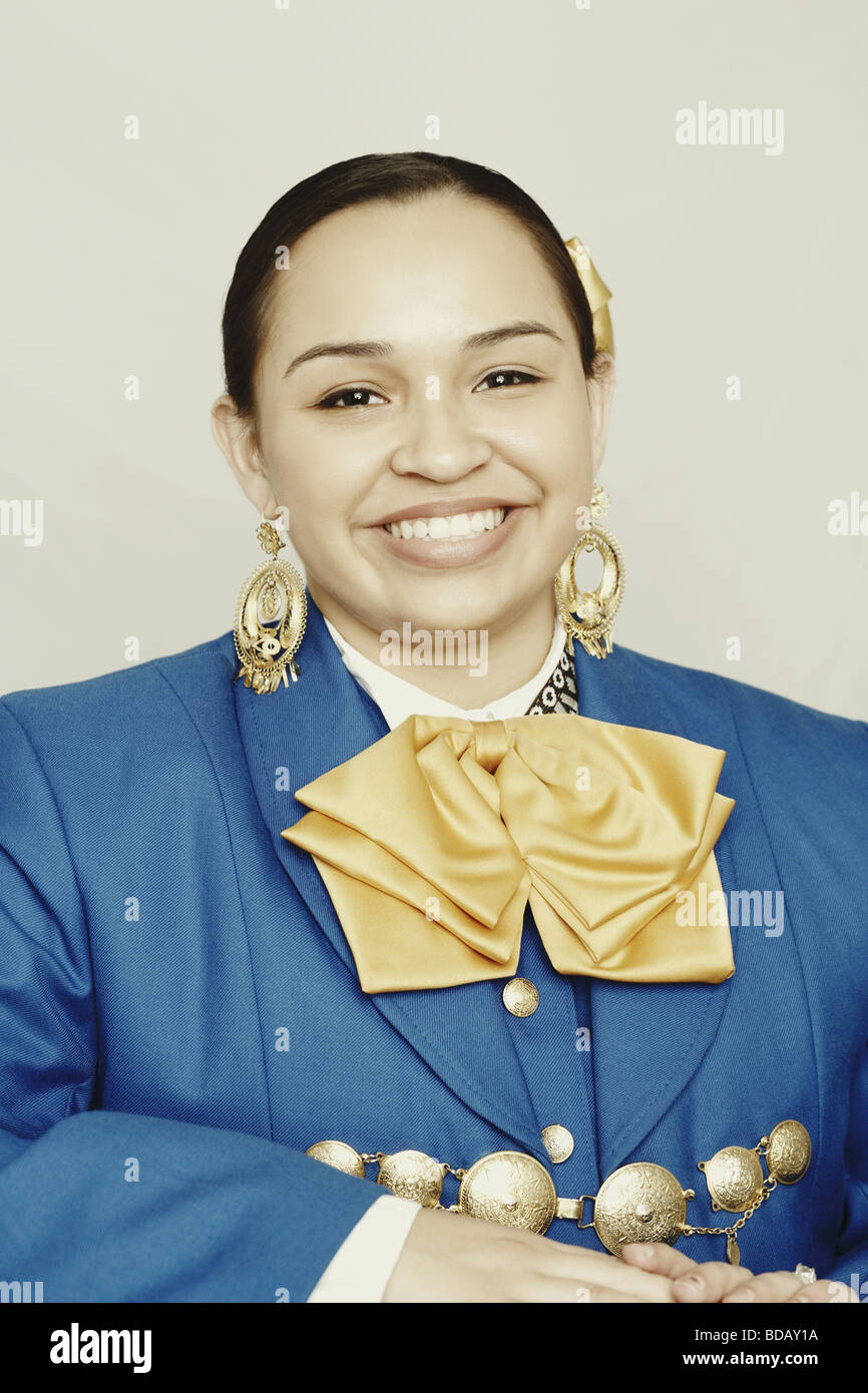 Woman bow tie hi-res stock photography and images - Alamy
