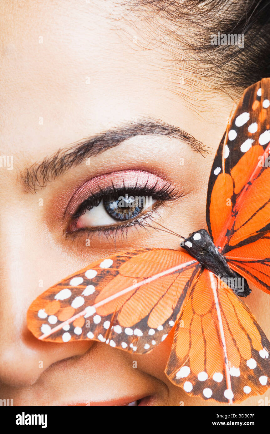 Close up butterfly face hi-res stock photography and images - Alamy