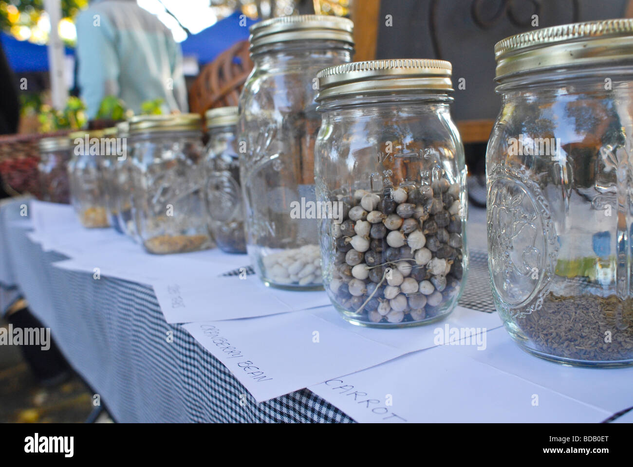 Grains jars hi-res stock photography and images - Alamy