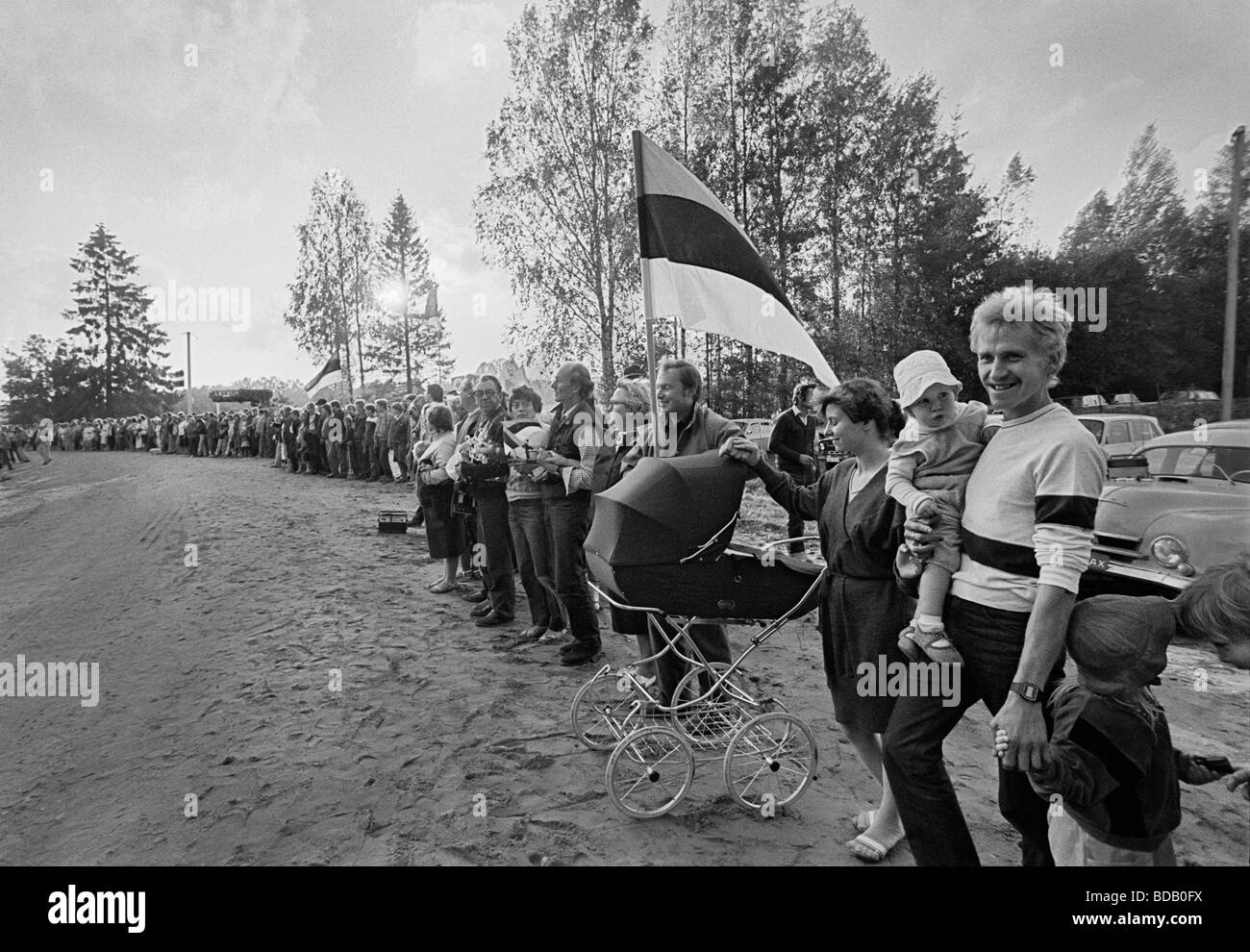 Baltic Way 1989 High Resolution Stock Photography and Images - Alamy