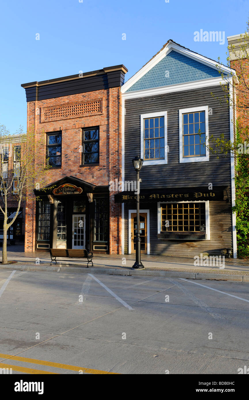 Lexington Michigan tourist destination downtown area Stock Photo - Alamy