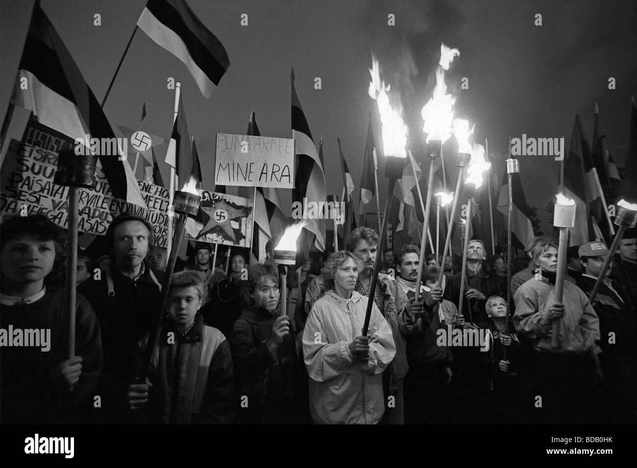 Baltic Way 1989 High Resolution Stock Photography and Images - Alamy