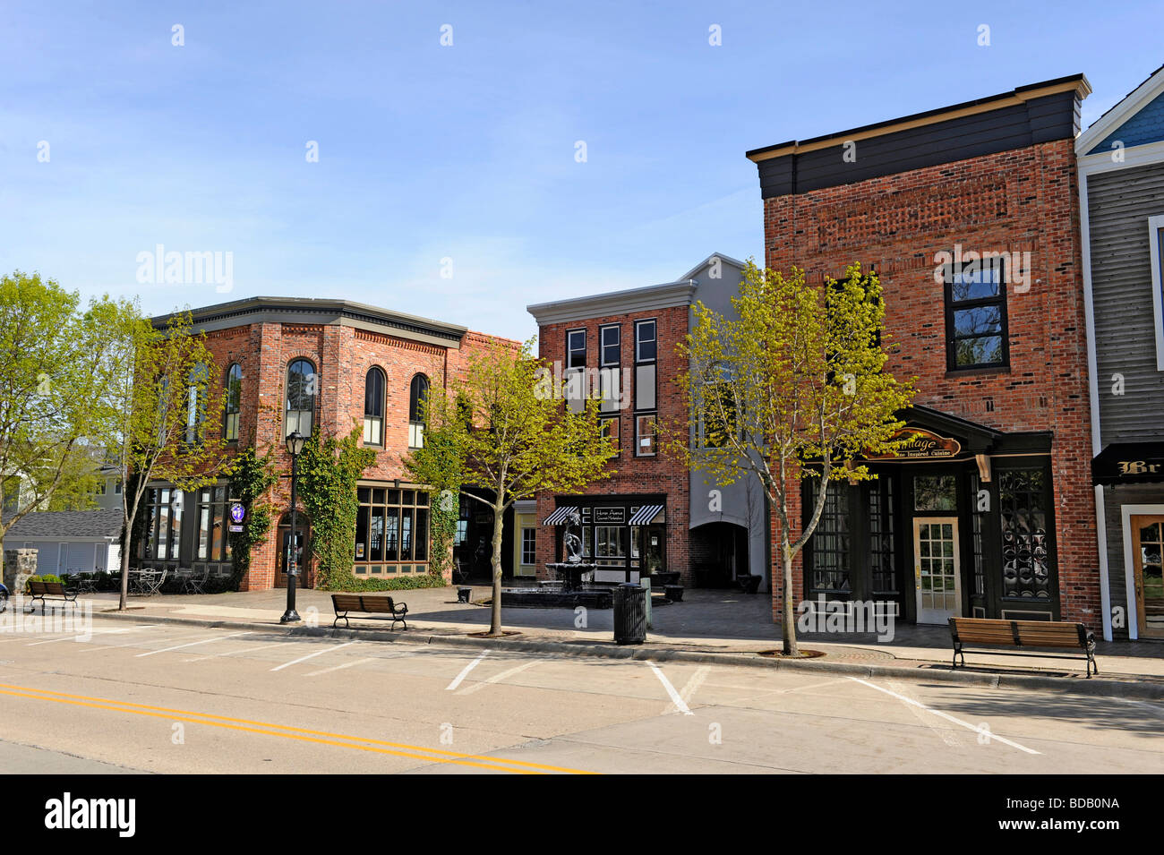 Lexington Michigan tourist destination Stock Photo - Alamy