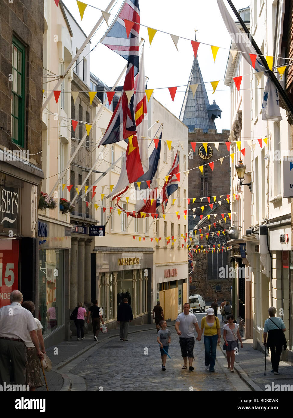Guernsey St Peter Port Cafe High Resolution Stock Photography and ...