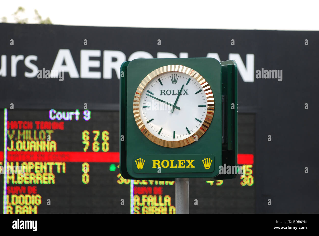 Rolex sign hi-res stock photography and images - Alamy