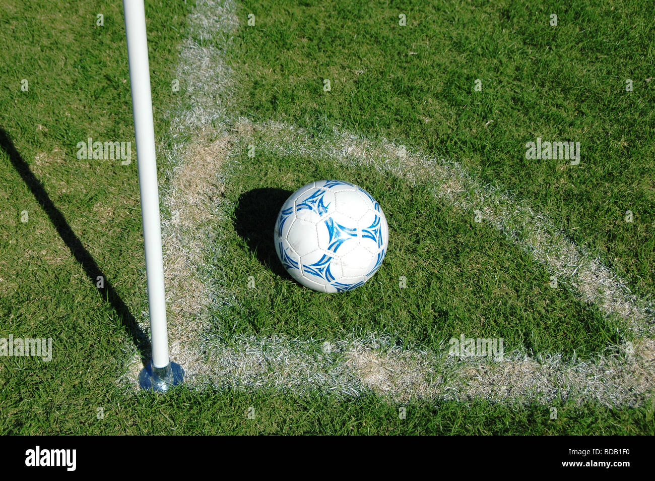 Football corner kick soccer hi-res stock photography and images - Alamy