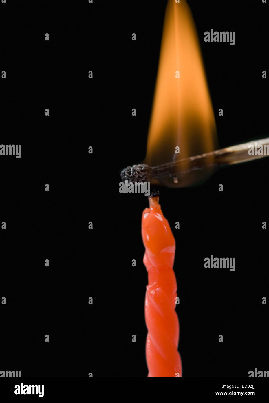 Birthday with a candle hi-res stock photography and images - Alamy