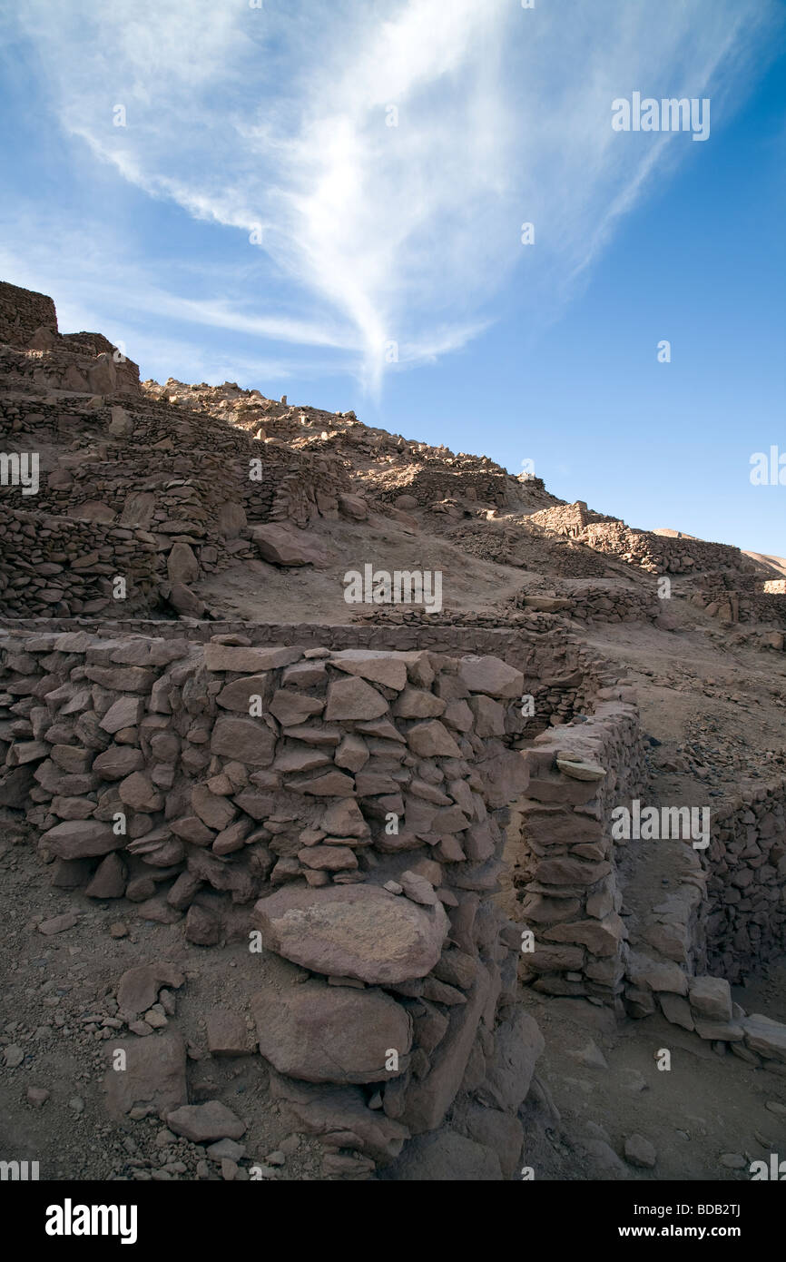 Pukara de Quitor, Atacama Desert, Chile Stock Photo - Alamy