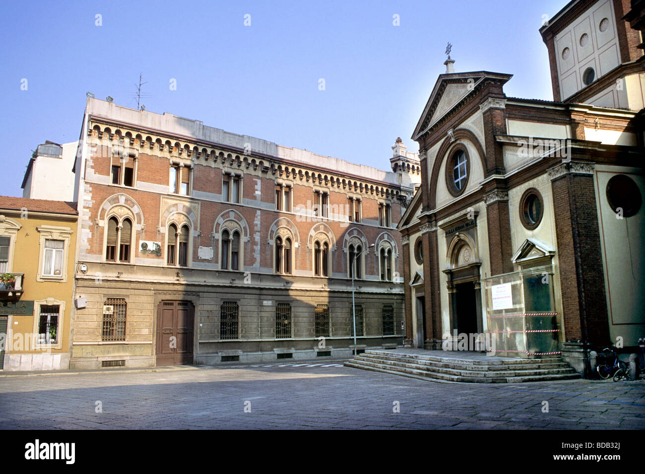 province of milan legnano san magno square Stock Photo - Alamy