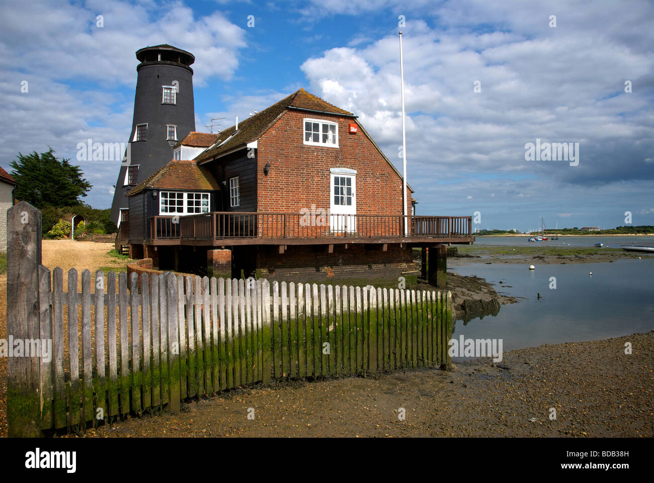 Langstone Chichester Harbour Harbor Hampshire UK Mill Stock Photo - Alamy