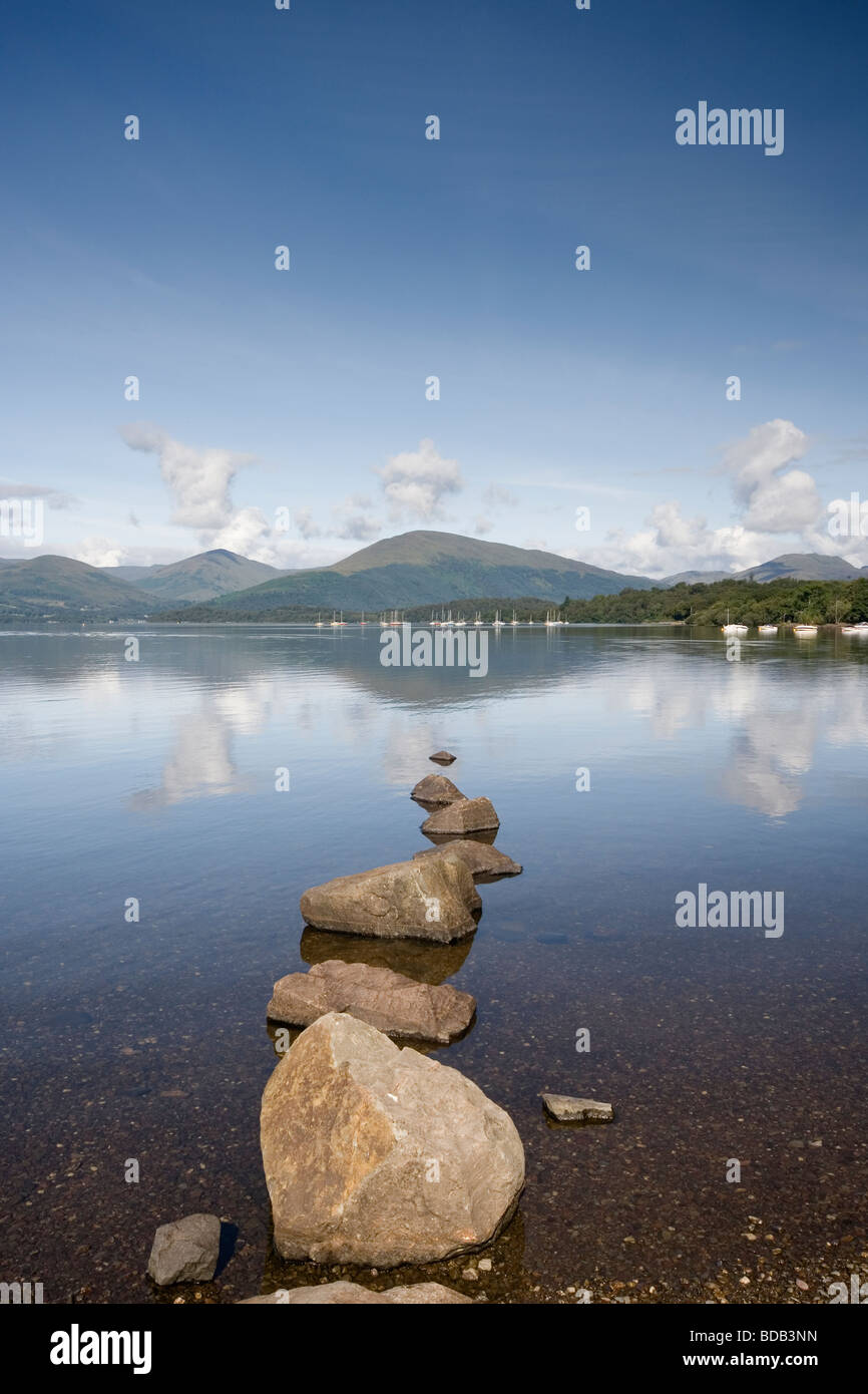 Calm loch water hi-res stock photography and images - Alamy