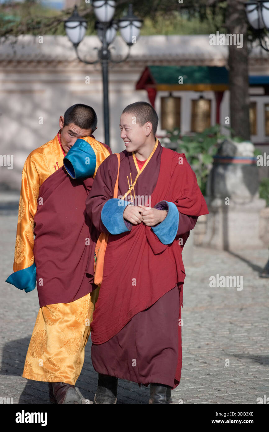 Mongolian monk hi-res stock photography and images - Alamy