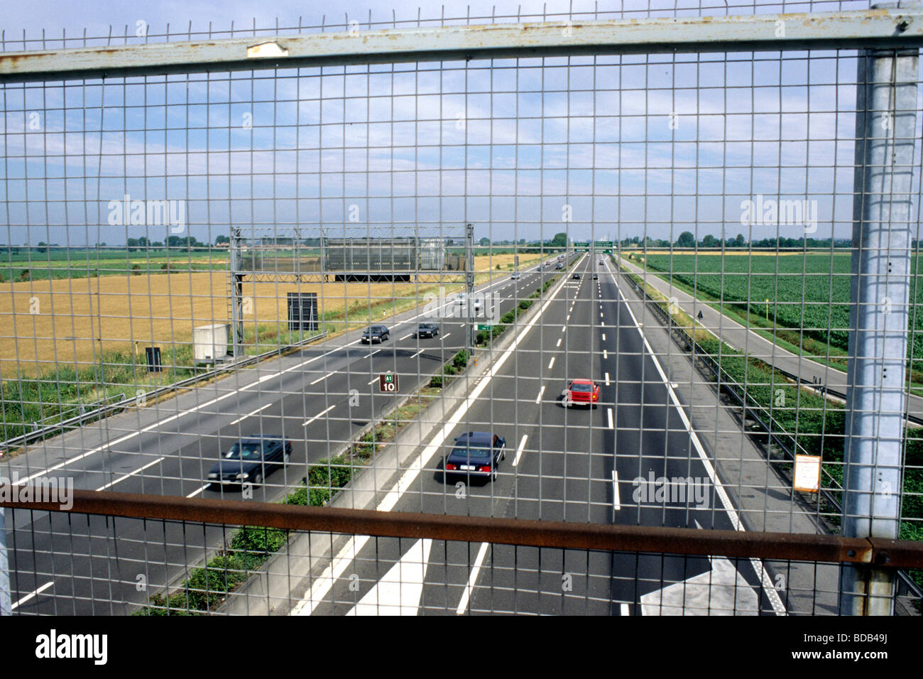 province of milan sole highway sun highway Stock Photo - Alamy