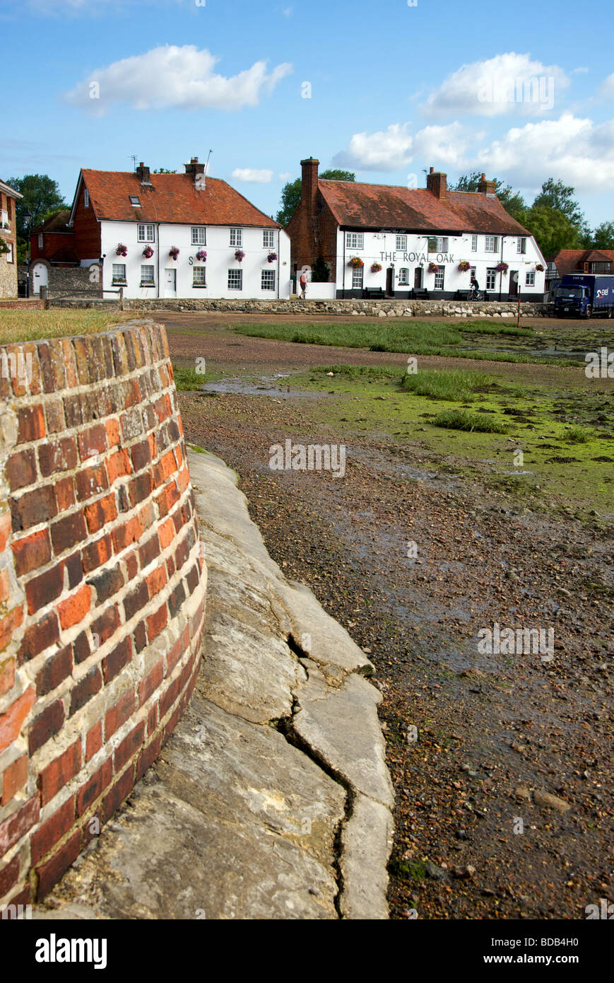 Langstone Chichester Harbour Harbor Royal Oak Public House Hampshire UK ...