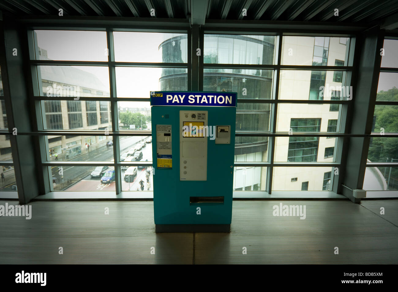 car park ticket machine Stock Photo - Alamy