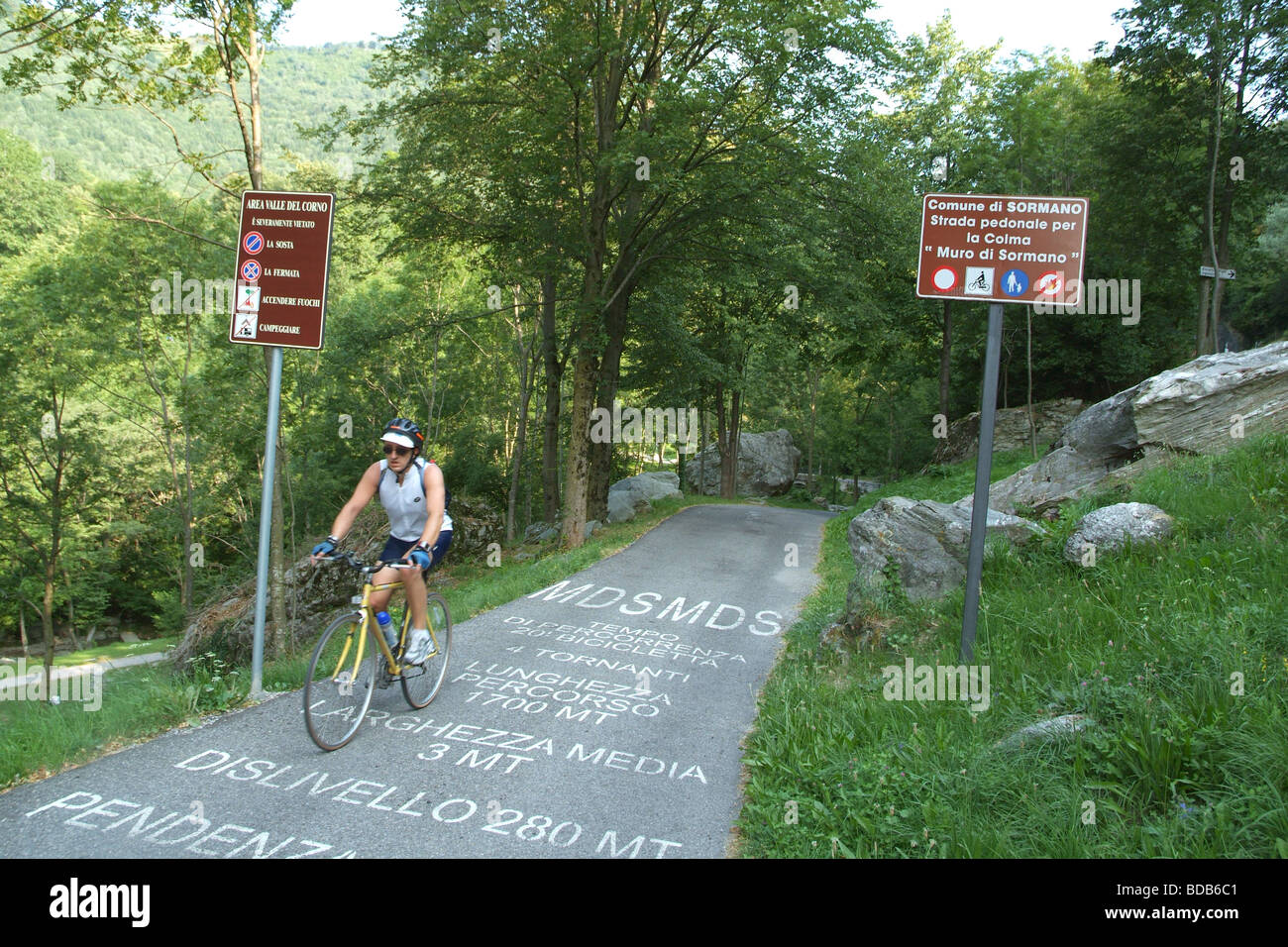 wall of sormano Stock Photo - Alamy