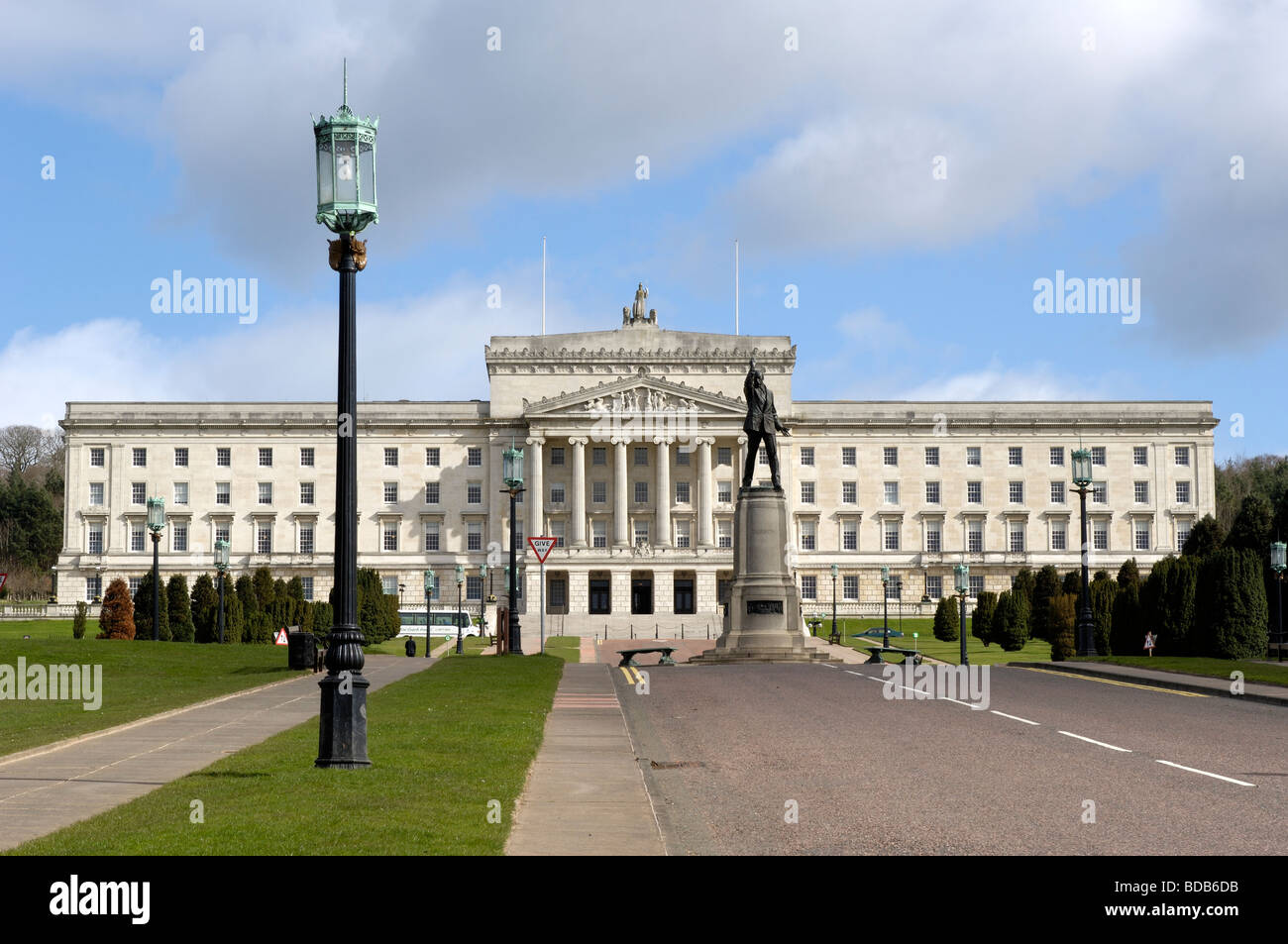 Stormont Castle, Parliament Building, Belfast, Northern Ireland, UK ...
