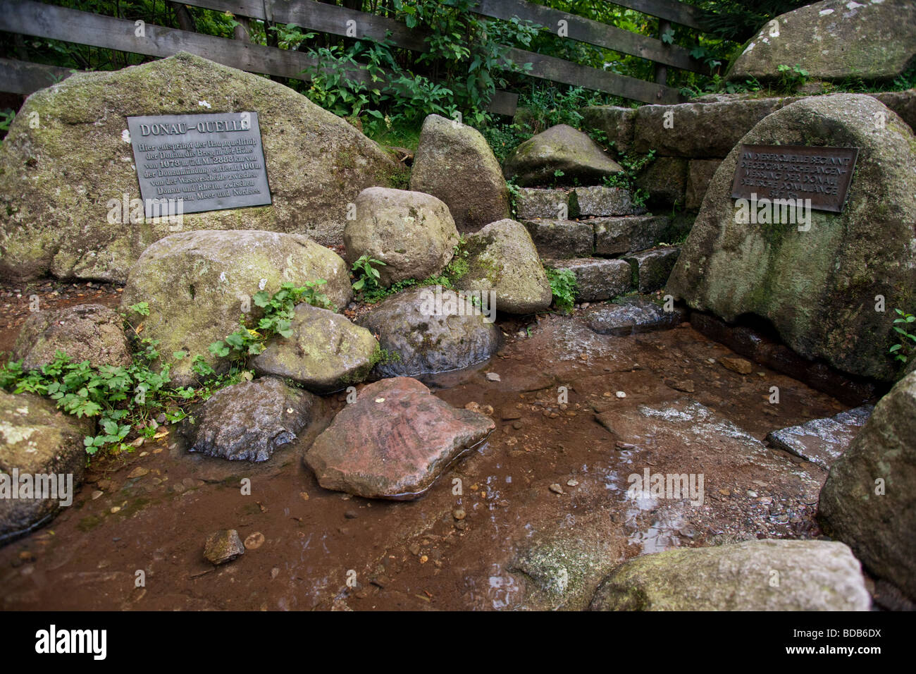Breg river sources are the Danube river sources. The Danube begins ...