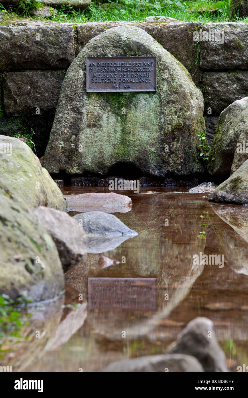 Beginning danube river source breg hi-res stock photography and images ...