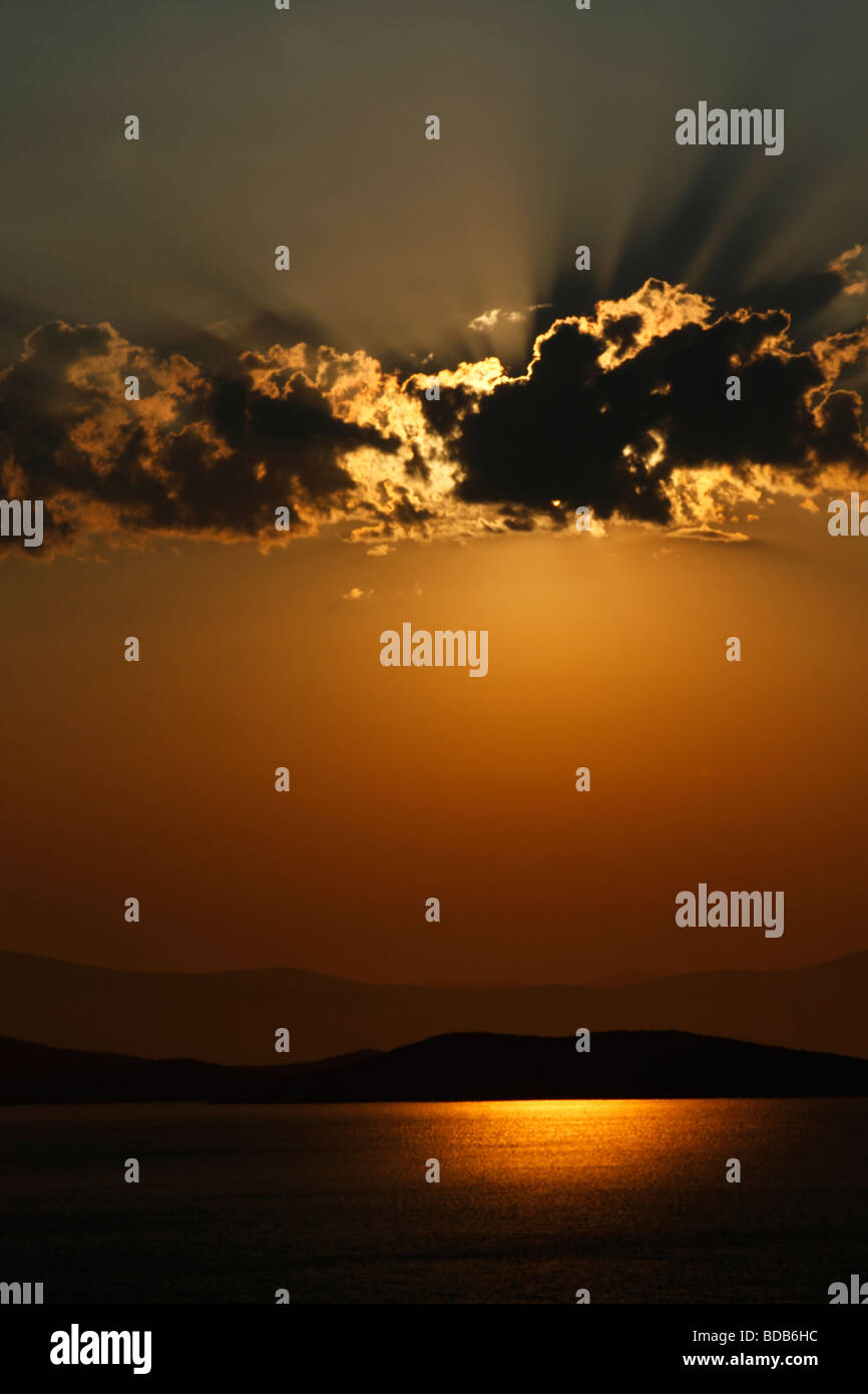 Sun reflection sea turkey hi-res stock photography and images - Alamy