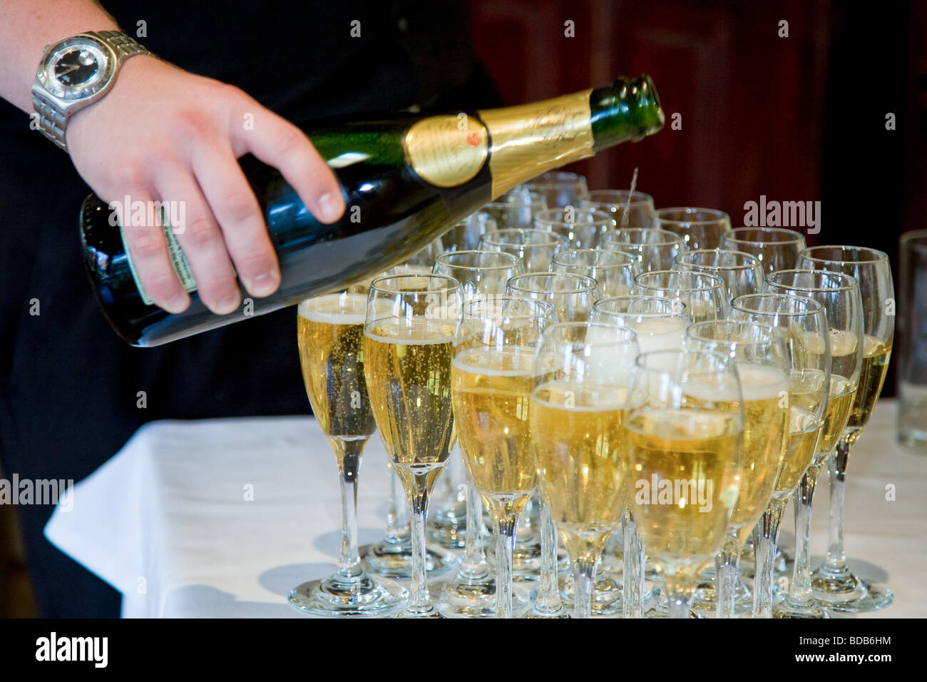 Krug champagne party hi-res stock photography and images - Alamy