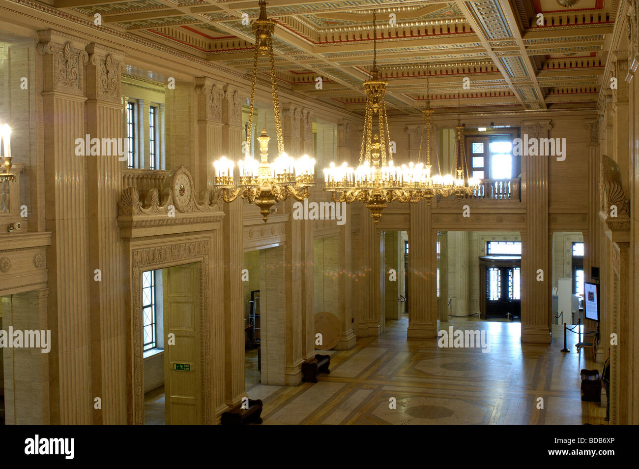 Stormont Castle, Parliament Building, Belfast, Northern Ireland, UK ...