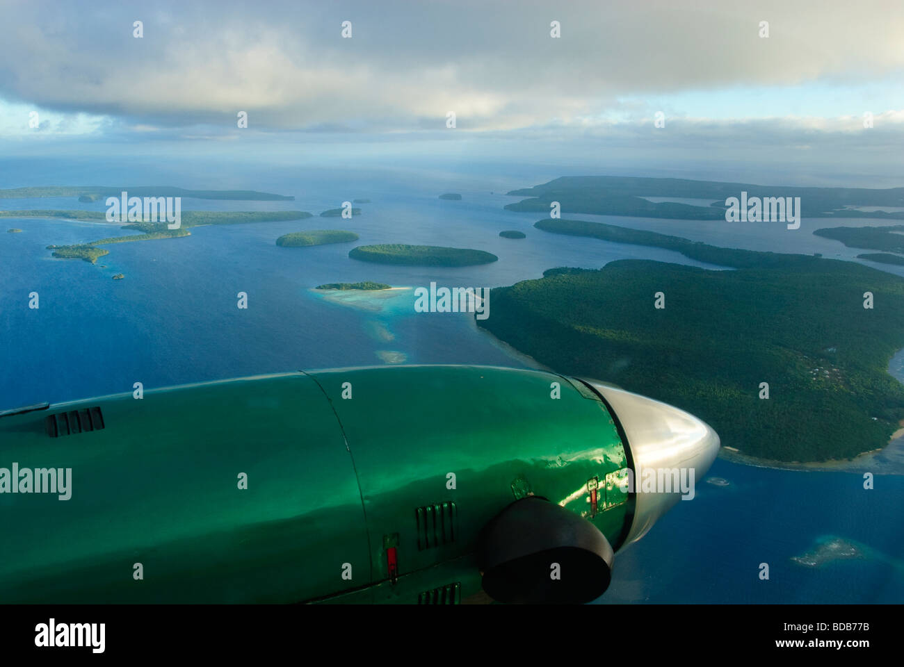 Aerial view of Tongan islands en-route to Vava'u, Tonga Stock Photo - Alamy