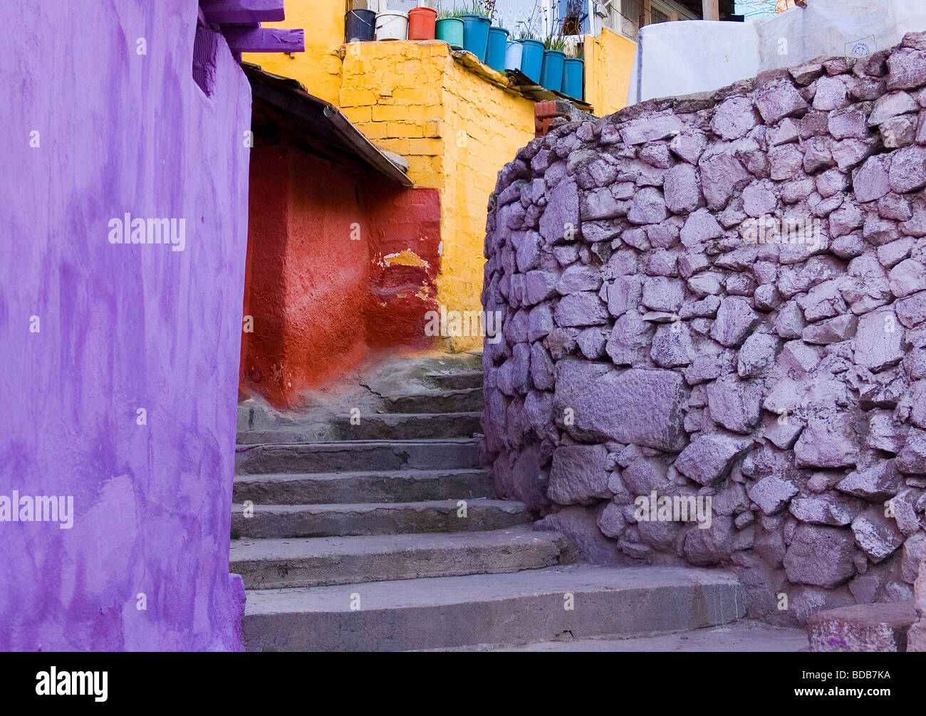 colorful alley in Ankara the capital city of Turkey Stock Photo - Alamy