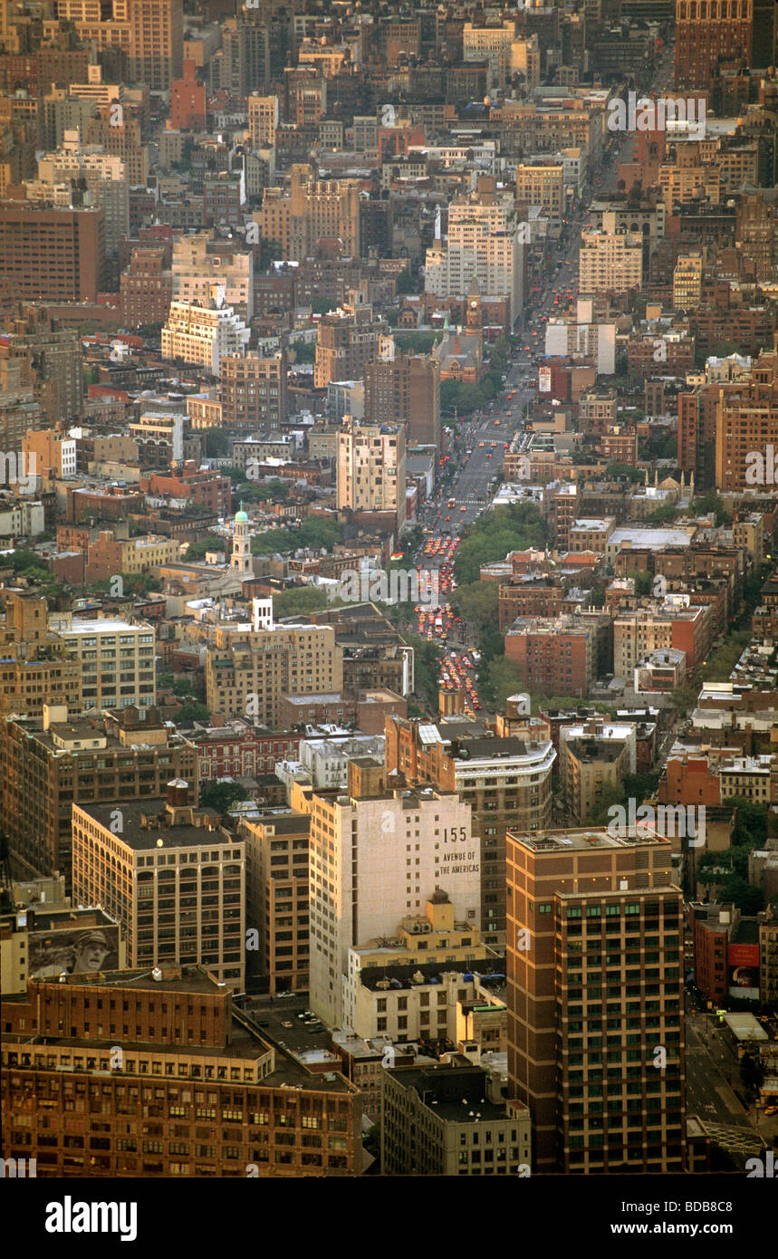 Aerial View of City Stock Photo - Alamy