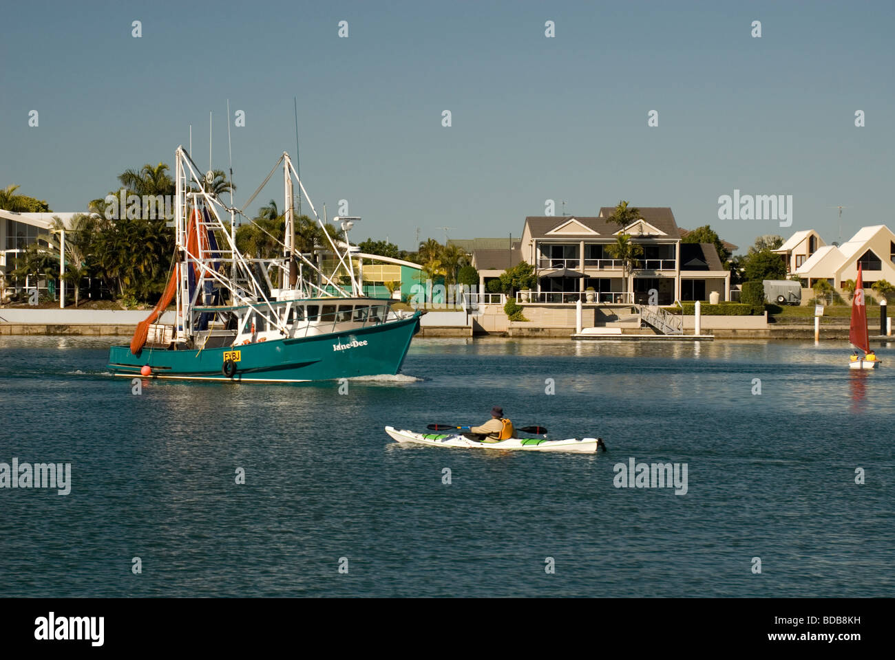 Mooloolaba Marina , Sunshine Coast , Queensland , Australia Stock Photo ...