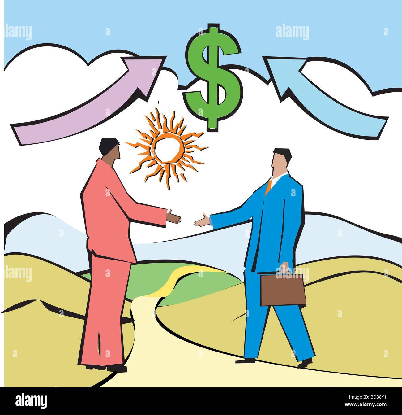 Shaking sign hi-res stock photography and images - Alamy