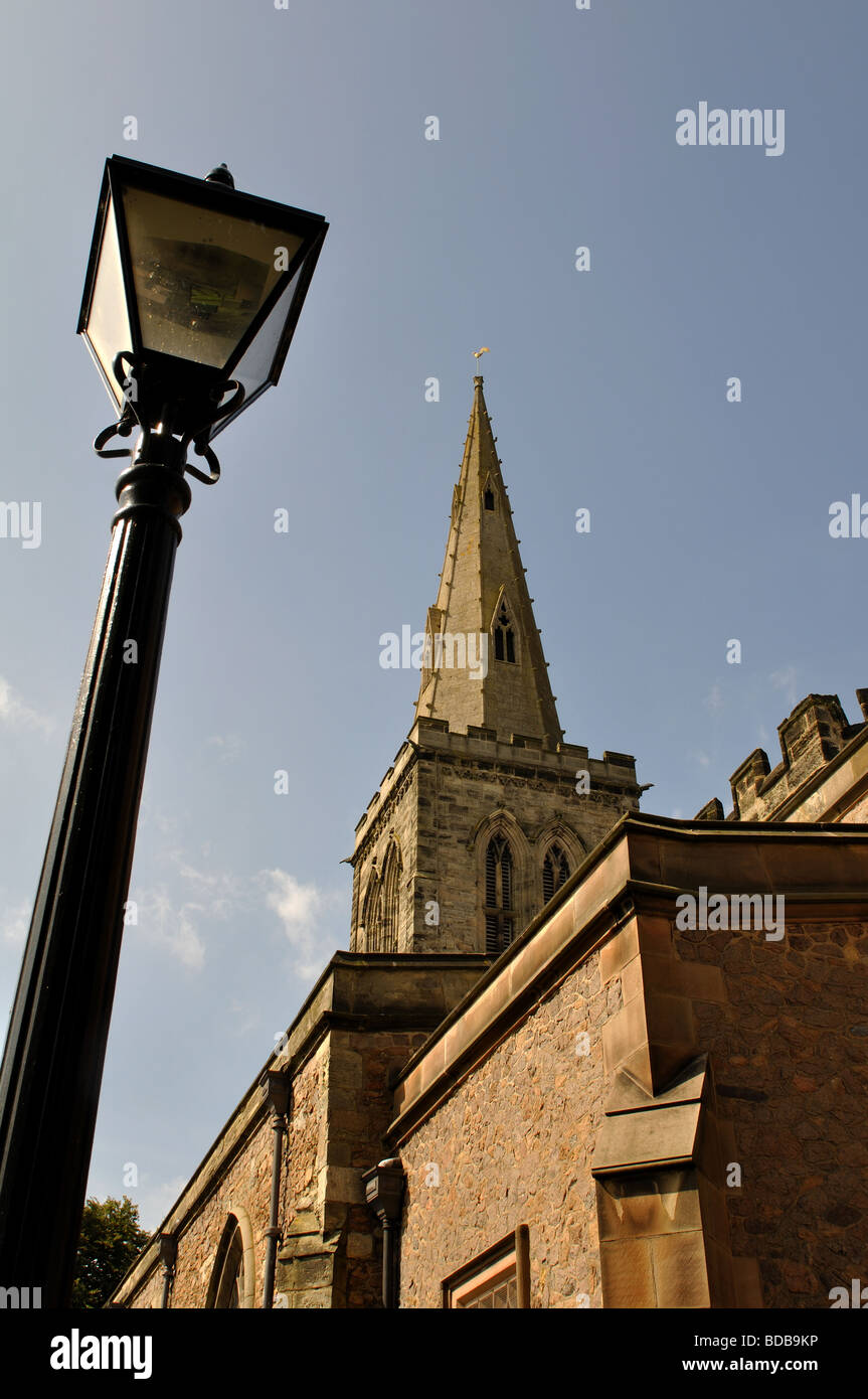 Spire steeple leics england hi-res stock photography and images - Alamy