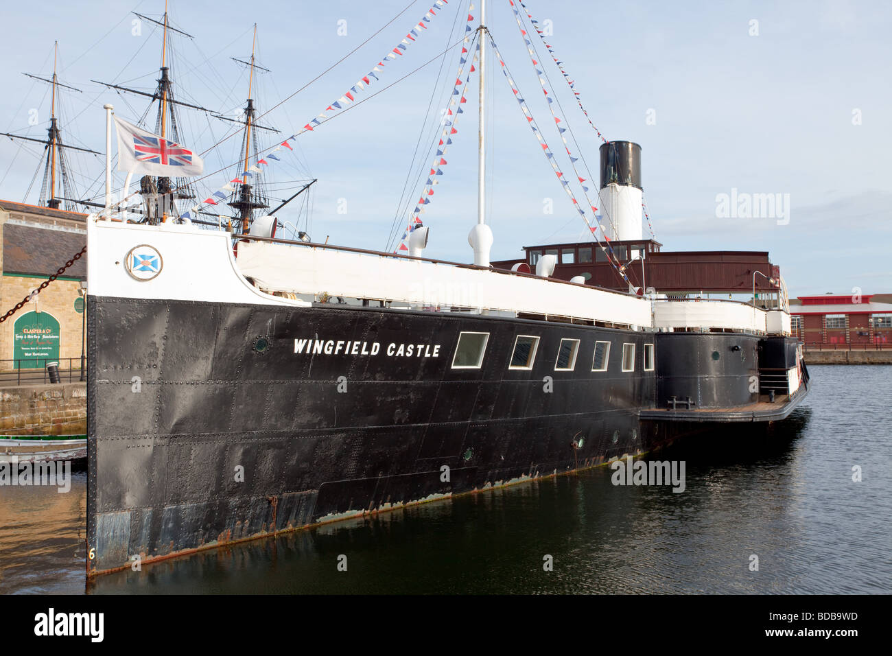 The wingfield castle paddle steamer Stock Photo - Alamy