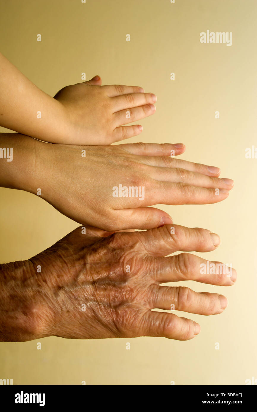 hands of generations Stock Photo - Alamy
