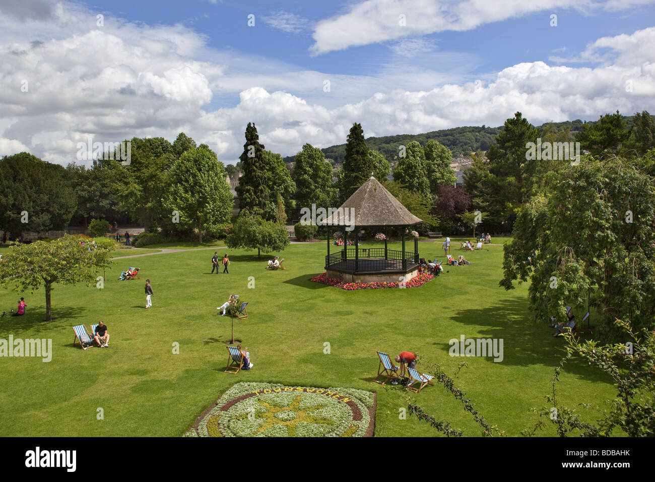 Parade Gardens Bath Stock Photo - Alamy