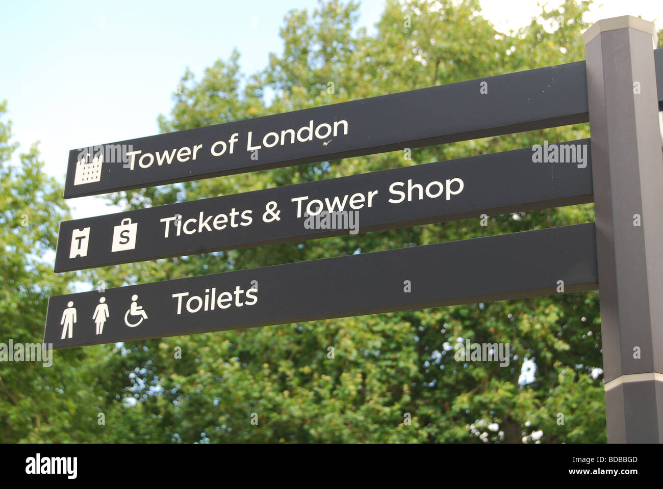 London signs hi-res stock photography and images - Alamy