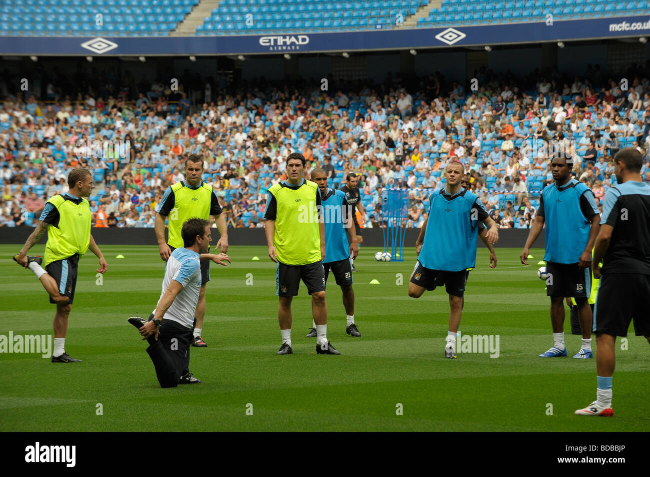 manchester city open house training session summer 2009 MCFC football ...
