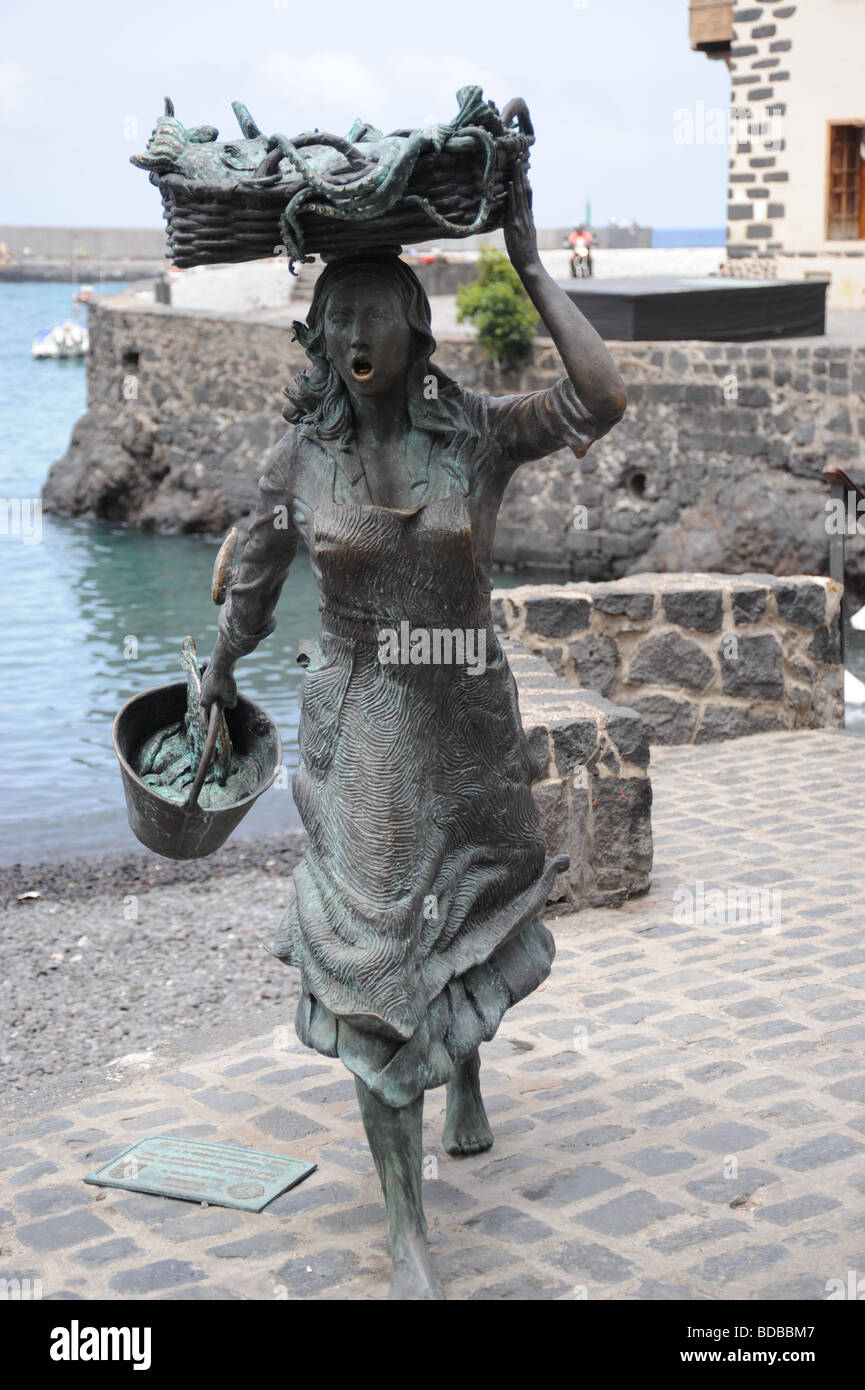 Fisher woman statue hi-res stock photography and images - Alamy