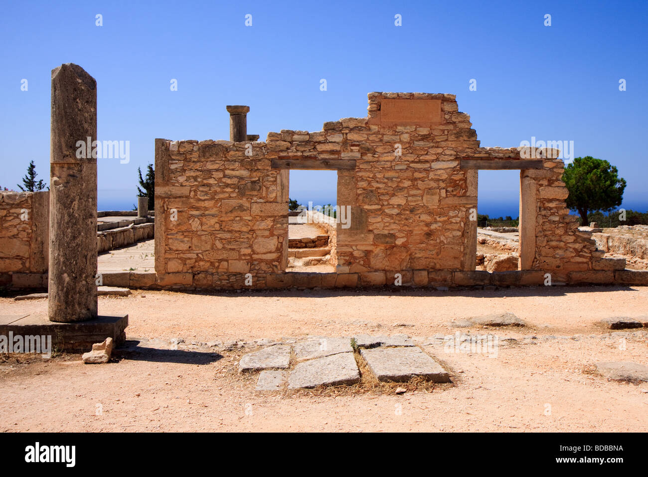Ancient greek ruins at Paphos Cyprus Stock Photo - Alamy