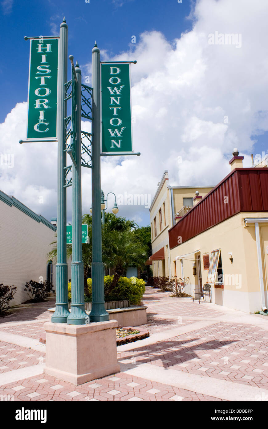 Historic Downtown Titusville, Florida, USA Stock Photo - Alamy