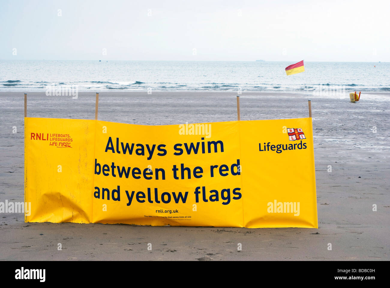 Safe bathing sign hi-res stock photography and images - Alamy