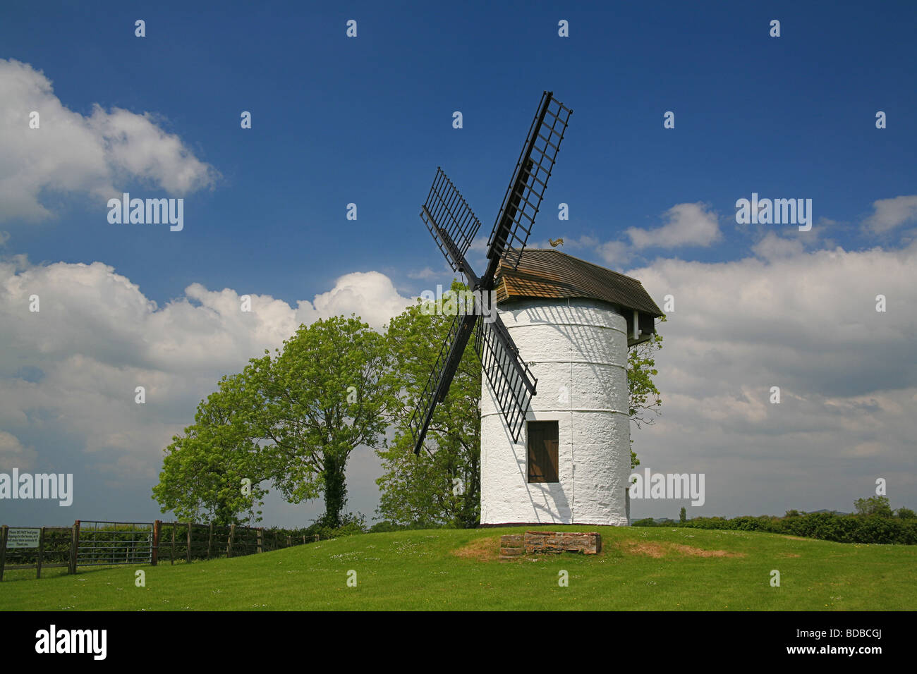 Ashton Windmill - a preserved 18th century flour mill - near the ...