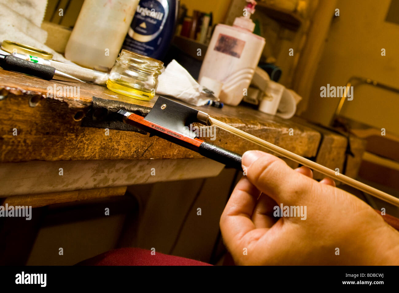 Violin maker Cremona Italy Stock Photo - Alamy