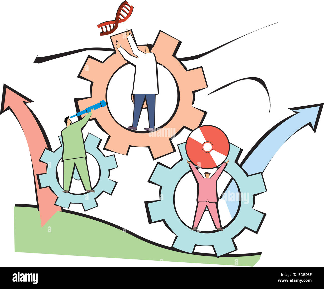 Clip art scientist hi-res stock photography and images - Alamy