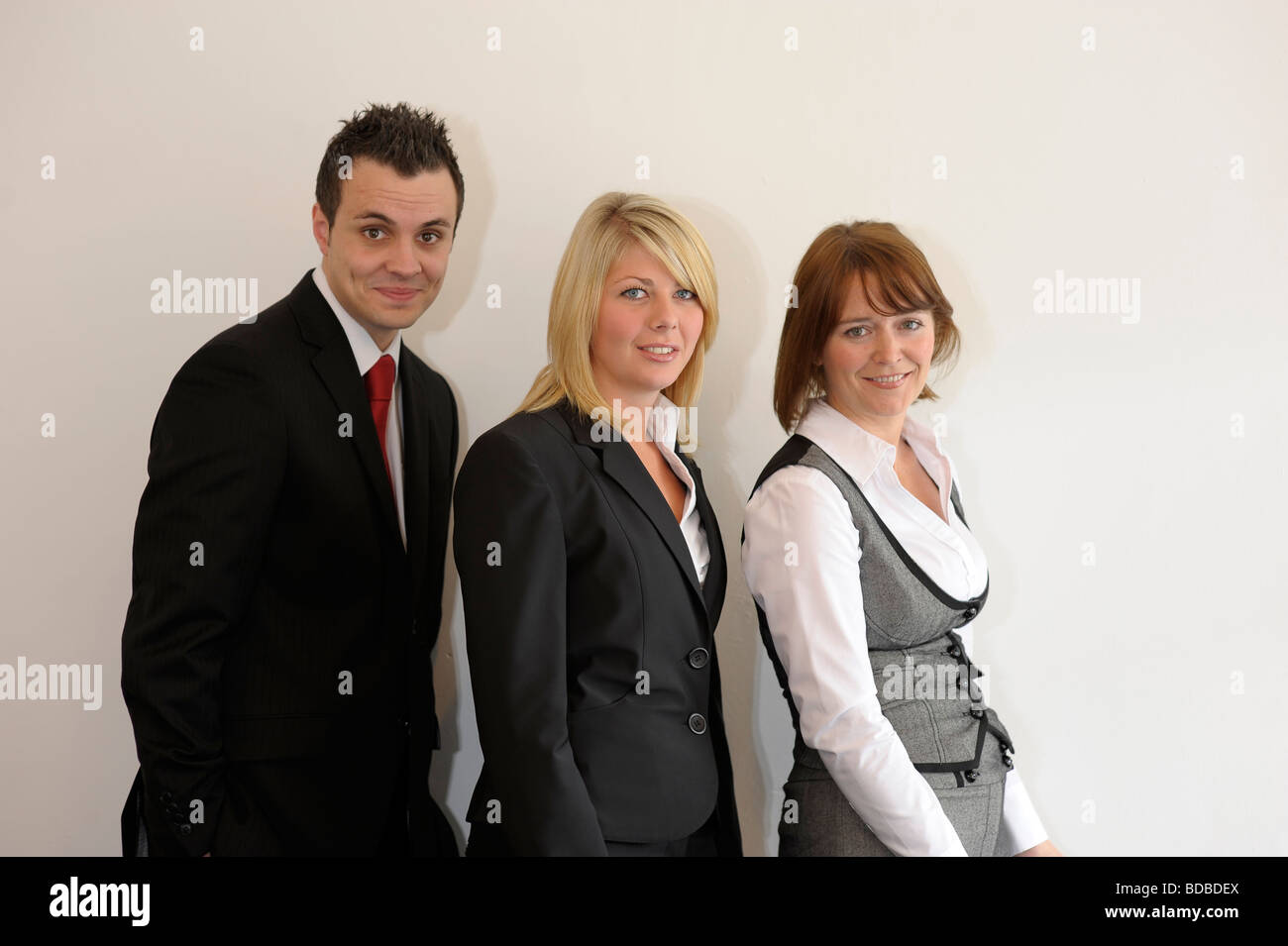 three young lawyers Stock Photo - Alamy