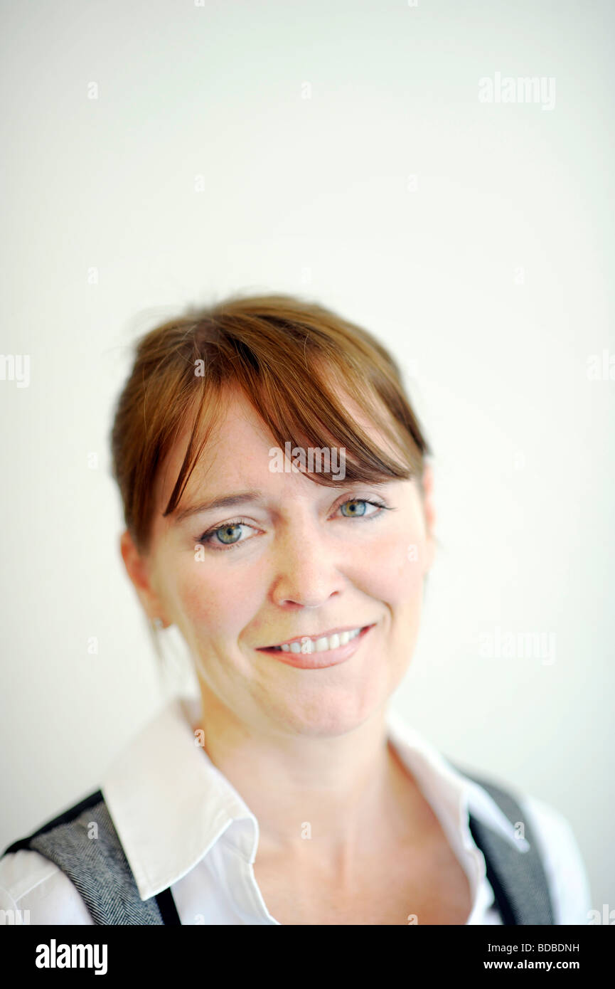 woman thirties smile professional corporate portrait solicitor Stock ...