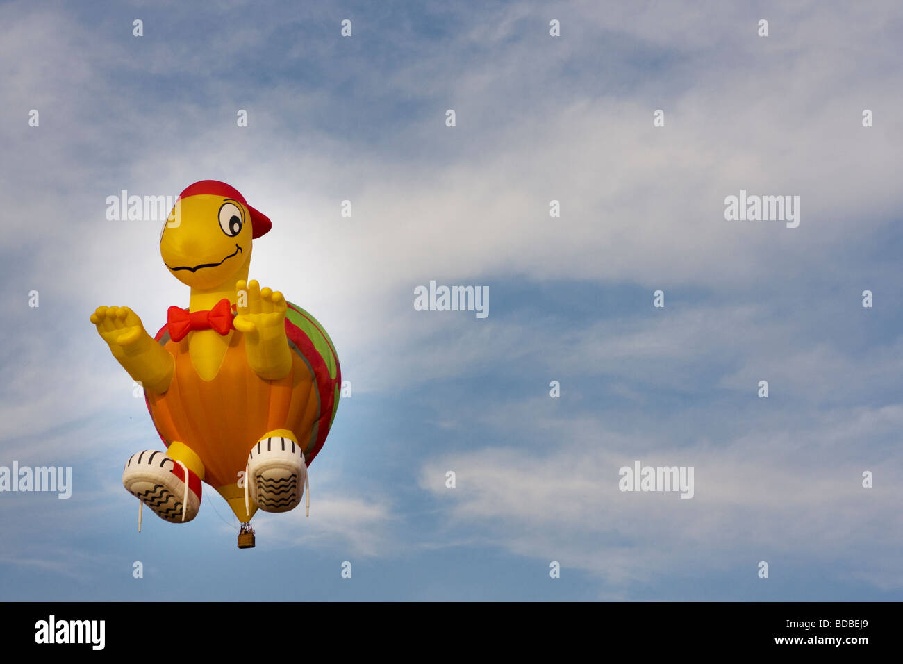 Turtle shaped hot air balloon Stock Photo - Alamy
