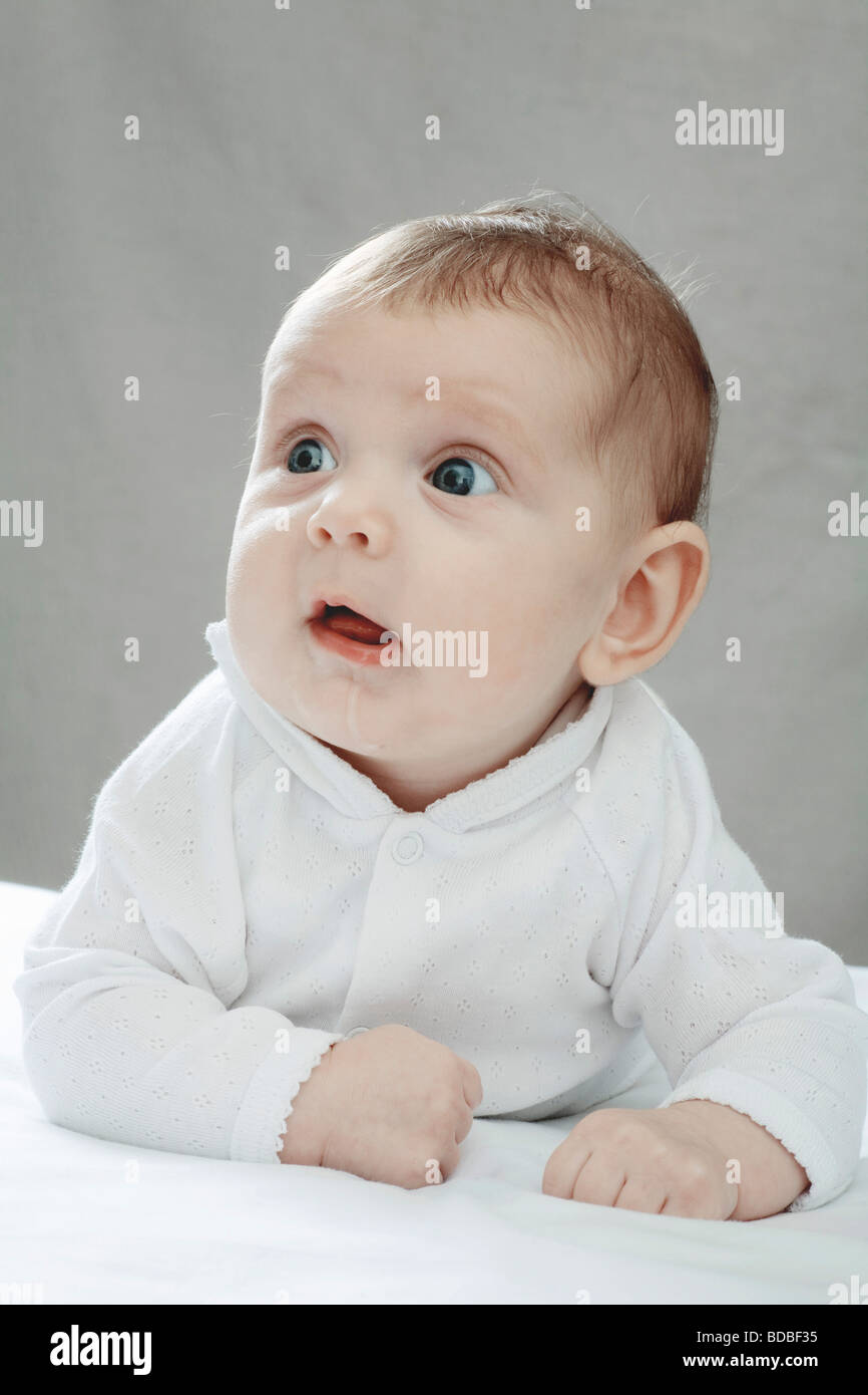 portrait of little baby girl Stock Photo - Alamy