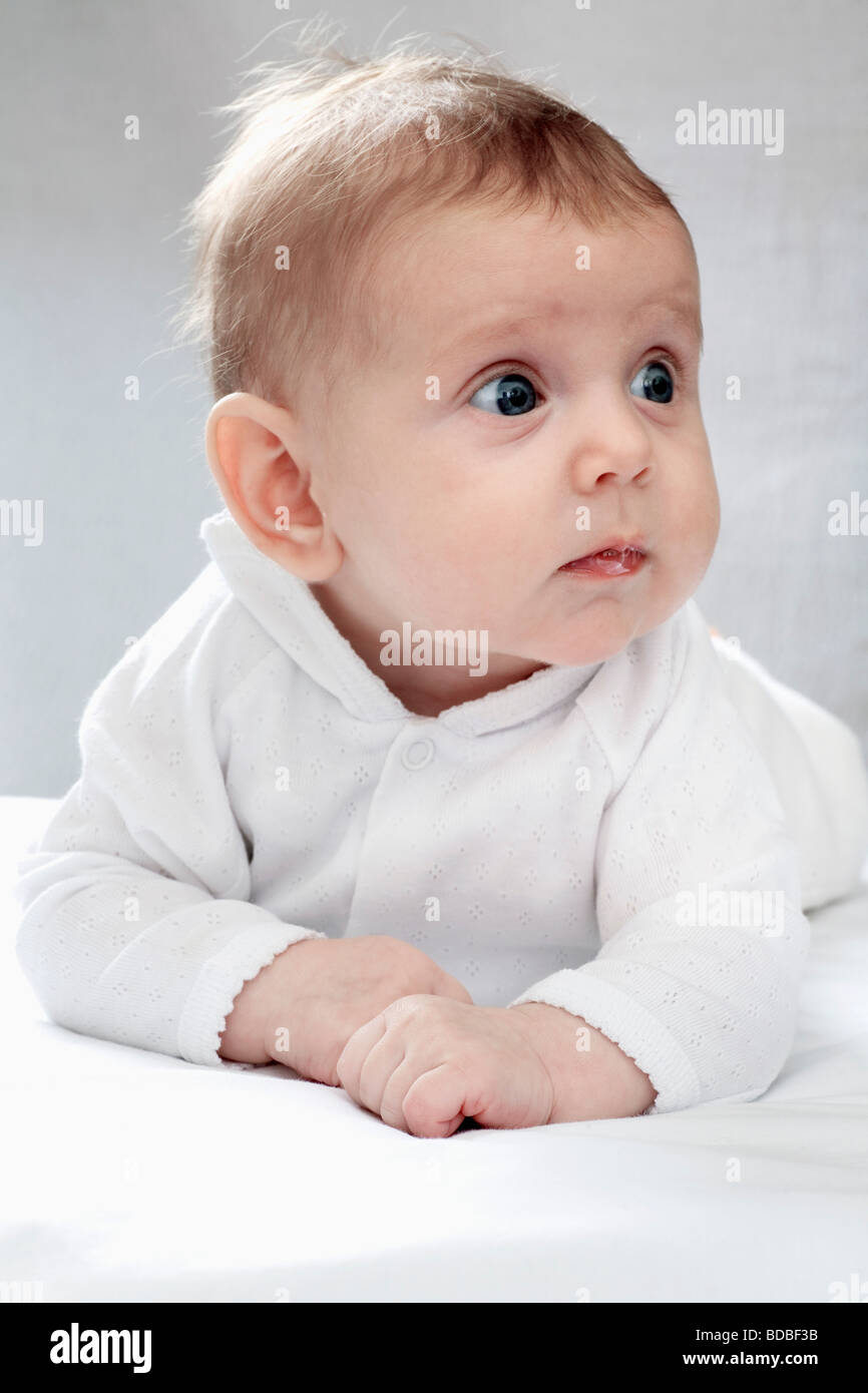 portrait of little baby girl Stock Photo - Alamy