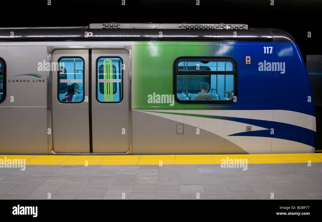 The Canada Line is a new rapid transit line servicing Vancouver ...